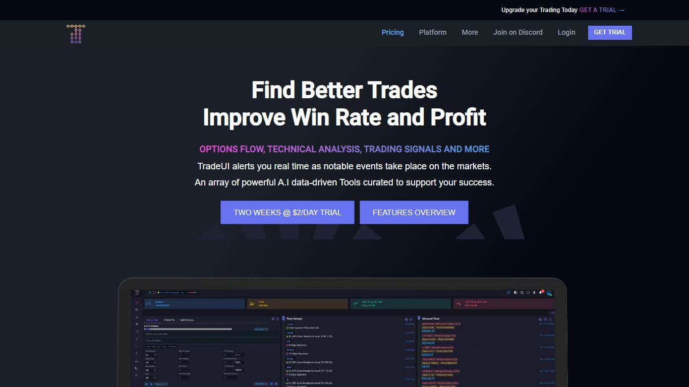 TradeUI: Features, Benefits, Pricing, Alternatives and Review | AI ...