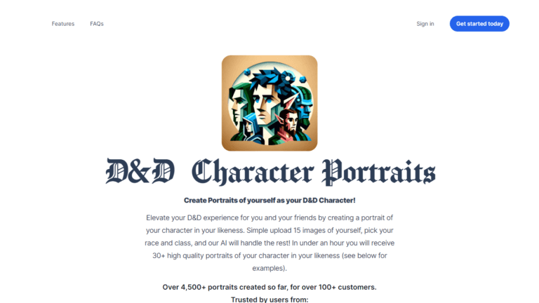 D&D Character Portraits: Features, Benefits and Review | AI Parabellum