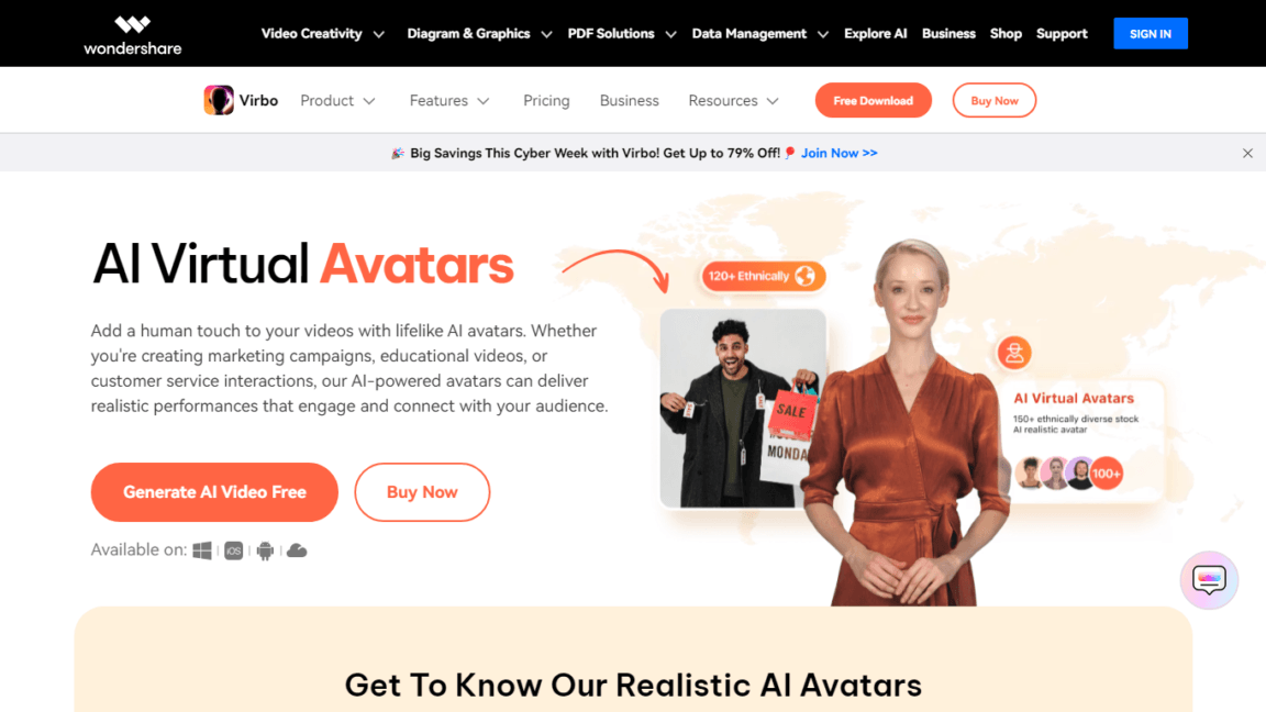 AI Virtual Avatars By Wondershare: Features, Pricing, Benefits and ...