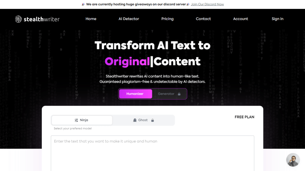 StealthWriter: Features, Pricing, Benefits and Review | AI Parabellum