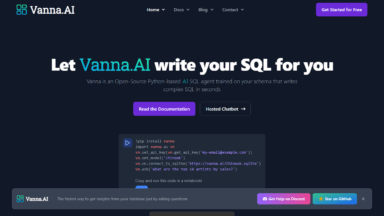 Vanna.AI: Features, Pricing, Benefits and Review | AI Parabellum