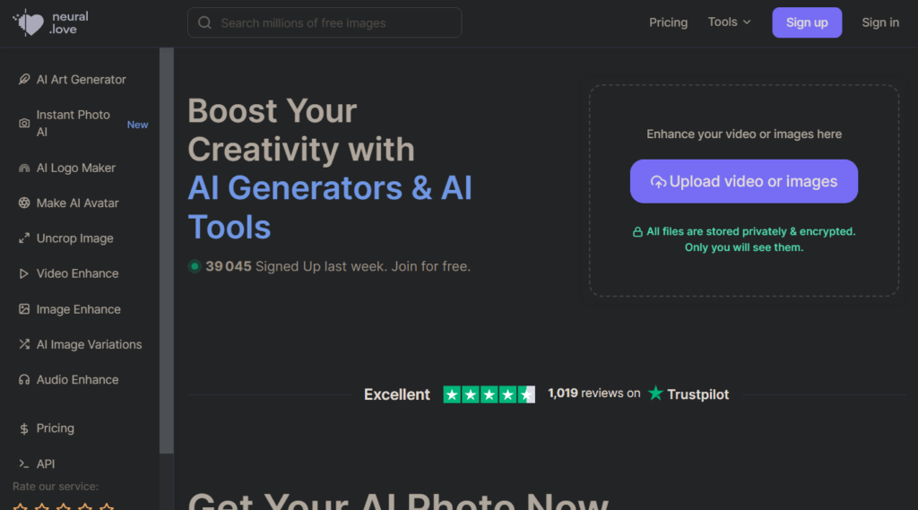 neural.love: Features, Benefits, Pricing, Alternatives and Review | AI ...